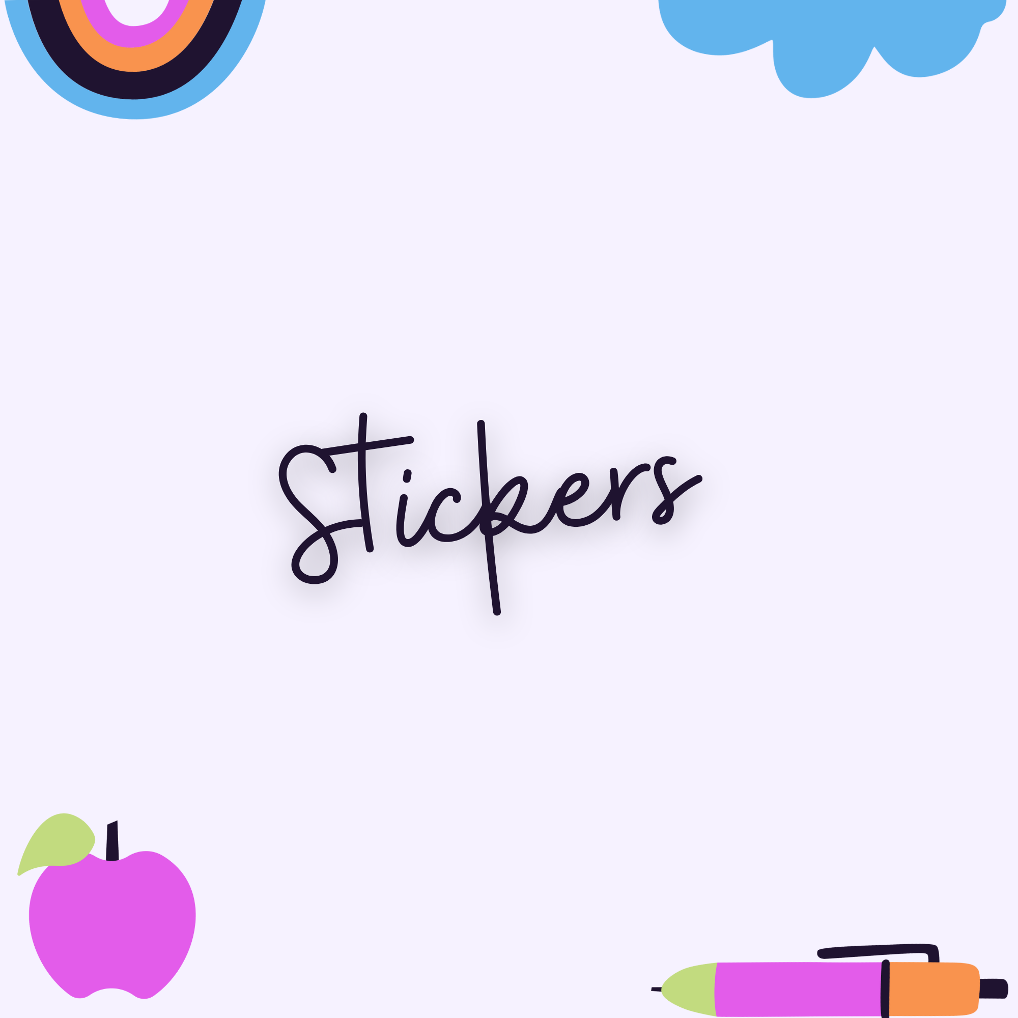 Stickers – Aprendamos Juntos Maestra Yesenia